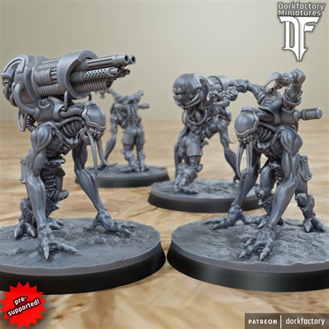3d File Ancient Cyborg Body Stealer Cabal Full Army 🧝 ・template To Download And 3d Print・cults
