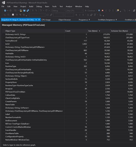 Solved How Do I Fix The Memory Spike And Get My C Windows Form Application To Run As Required