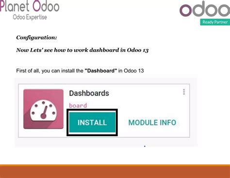 Odoo 13 Dashboard Ppt