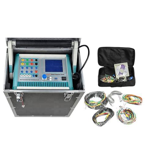 Automatic Relay Protection Test System Three Phase Relay Protection Tester Relay Protection