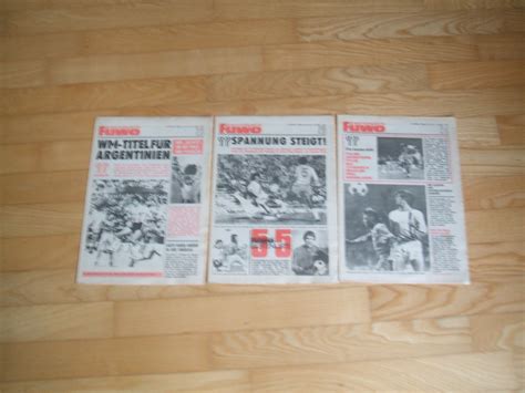 Die Neue Fussballwoche Fuwo 30 Jahrgang 1978 Heft 24 25 Und 26