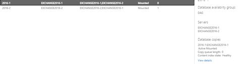 Exchange Database Have Automatic Switch Over Microsoft Q A