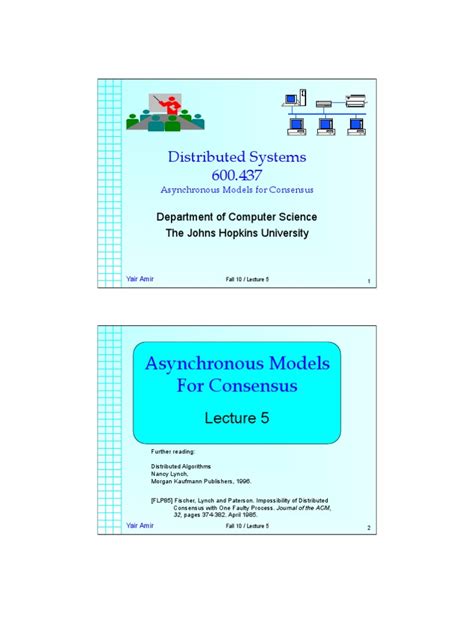 Asynchronous Models For Consensus Distributed Systems 600437 Pdf Computer Science Areas