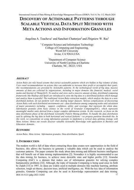 Mining Actionable Patterns In Bigdata For Enhanced Human Emotions Pdf