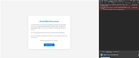 Trying To Log Into Azure Portal And Stuck On Portal Mfa Enforcement Screen Microsoft Qanda