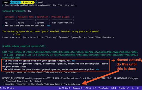 Request `amplify Codegen` Does Not Reflect Updated Schema From Local