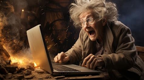 Premium Ai Image Old Computer Keyboard With A Laptop