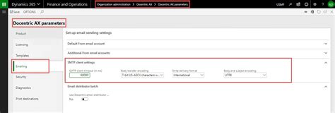 Inside Microsoft Dynamics AX Email Invoices Using Built In Email Processing In D FO