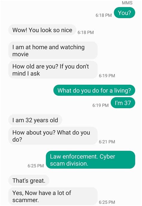 They Are Pretty Persistent The Script Is Always Very Similar Wrong Text Then Want To Be