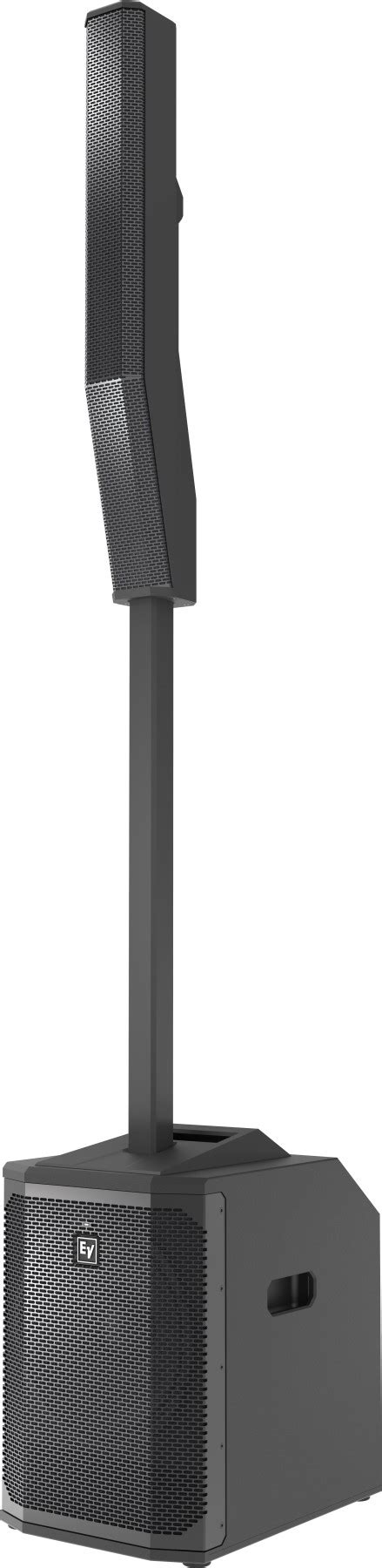 HW Audio Electrovoice EV Evolve M Portable Line Array Speaker With Mixer Effects Black