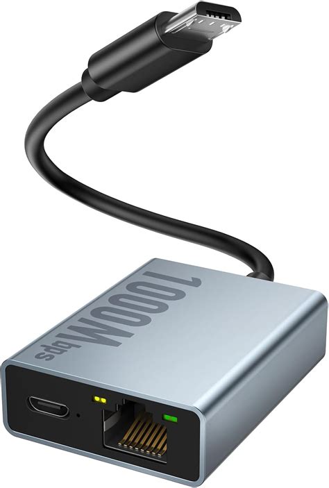 Zexmte Gigabit Ethernet Adapter For Fire Tv Stick 1000mbps Micro Usb To Rj45 Tv Stick Ethernet