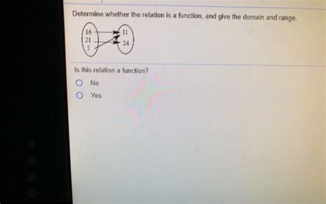 Solved Determine Whether The Relation Is A Function And