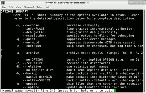 How To Master The Rsync Command In Linux Make Tech Easier