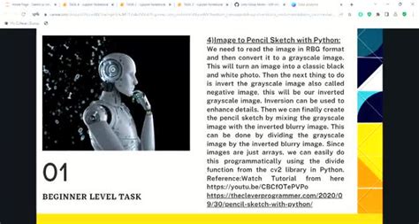 vedant bhor on linkedin task 4 image to pencil sketch with python