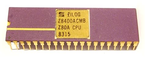 Zilog Z CPU Sammlung Cpu Galerie De