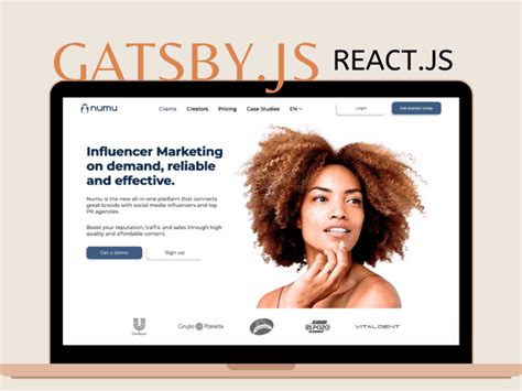Fast Secure And Responsive Gatsby Website Upwork