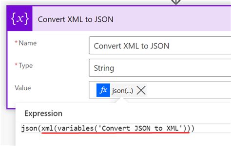 Converting Json To Xml And Xml To Json In A Flow Power Automate