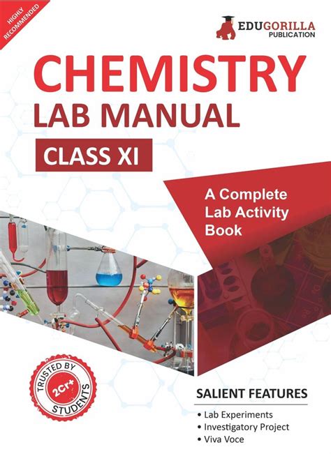English Chemistry Lab Manual Class Xi Follows The Latest Cbse Syllabus