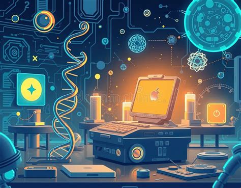 An Animated Science Montage Showing Quantum Computers Ai Generated