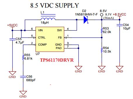 TPS61170 Importance Of L1 In The Power Supply Design And Alternative Power Management Forum