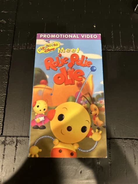 Meet Rolie Polie Olie Playhouse Disney Vhs 2000 Promotional Eur 343