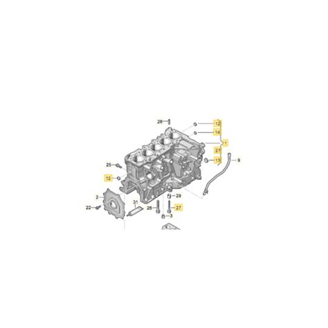 Genuine Audi Dnwa Ea855 25 Tfsi Bare Engine Block