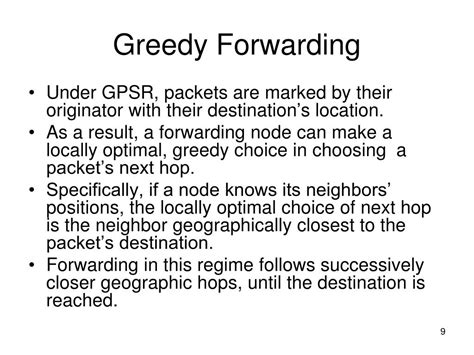 Ppt Gpsr Greedy Perimeter Stateless Routing For Wireless Networks Powerpoint Presentation