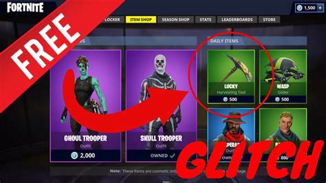 Glitch Come Avere Tutto Gratis Su Fortnite Youtube