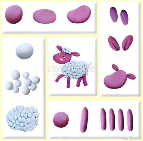 Идеи для поделок из пластилина