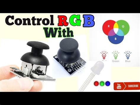 Skräddarsy Joystickens Färger Med Arduino Rgb Led Controller Maker Electronics