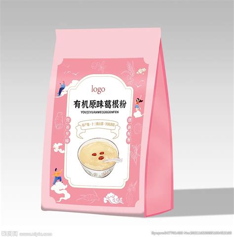 葛根粉包装设计图 海报设计 广告设计 设计图库 昵图网