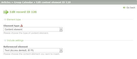 setting up the contao calendar web hosting hub