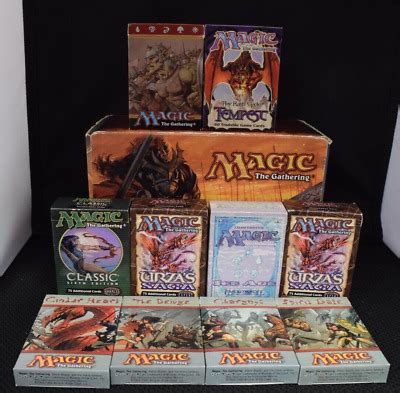 Huge Lot Of Magic The Gathering Vintage Play Guides And Boxes Mtg Ebay