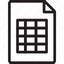 Database Table Icons Iconfinder