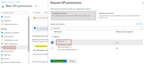 C I Want To Send Email Using Graph As Any User Stack Overflow