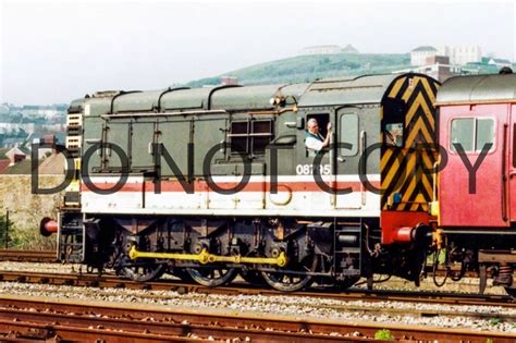 Uk Diesel Train Railway Photograph Of Class 08 08795 Rm08 359 £170