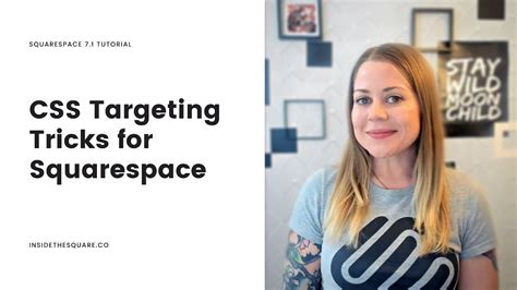 How To Target One Thing In Squarespace With Code Css Targeting Tips For Squarespace