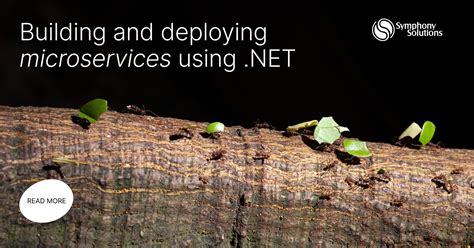 Building And Deploying Microservices Using Net