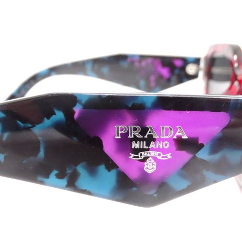 Prada Eyewear Symbole Geometric Frame Sunglasses For Sale At 1stdibs