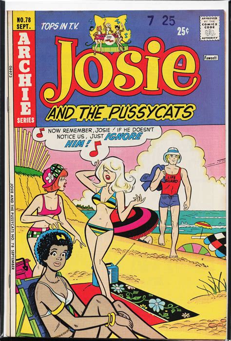 Josie And The Pussycats Josie Comic Books Bronze Age Archie Comics Cartoon