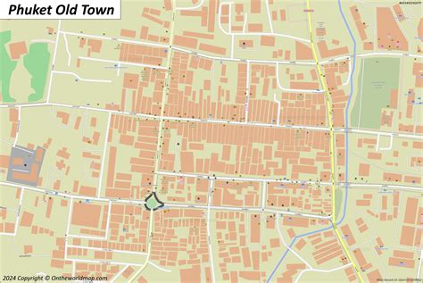 Phuket City Map Thailand Discover Phuket City With Detailed Maps