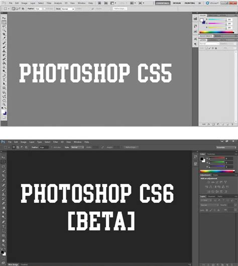 Adobe Unveiled Photoshop Cs6 Beta With Redesigned Ui And 65 New Features Free Download