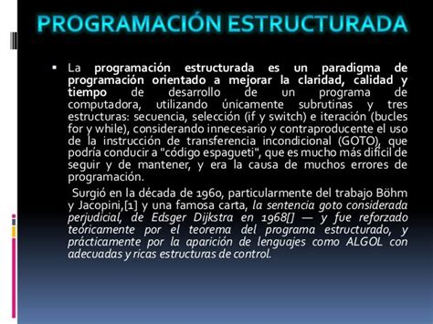 Programacion Estructurada