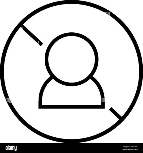 Simple User Block Sign No Trespassers Or Dangerous Persons Editable