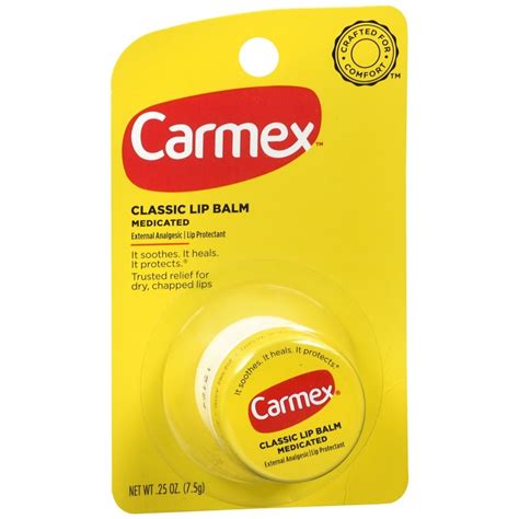 Carmex Classic Lip Balm Medicated 025 Oz Medcare Wholesale Company For Beauty And