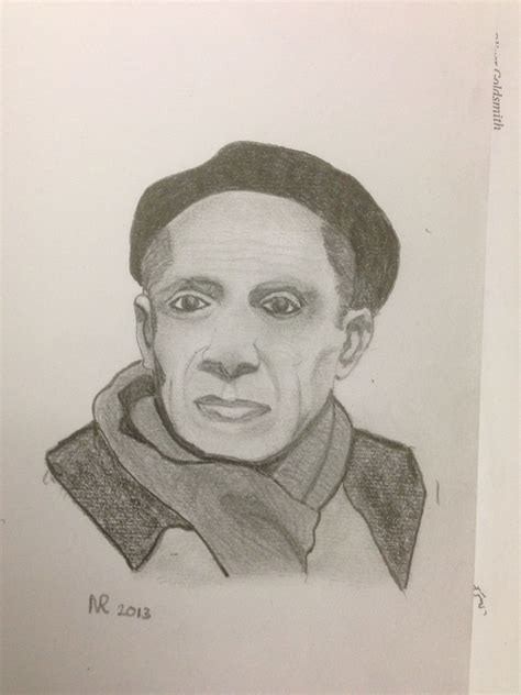 Picasso Pencil Drawing Sketches Drawings Pencil Drawings