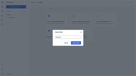 Dashboard Tooljet