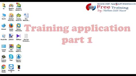 Adf Jdeveloper Training Application Part 1 Youtube