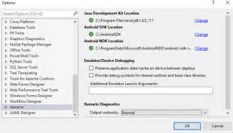 Xamarinandroid How To Use Android Sdk Of Android Studio In Xamarin