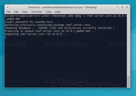 How To Install And Configure Chef Server On Ubuntu 1604 Avoiderrors